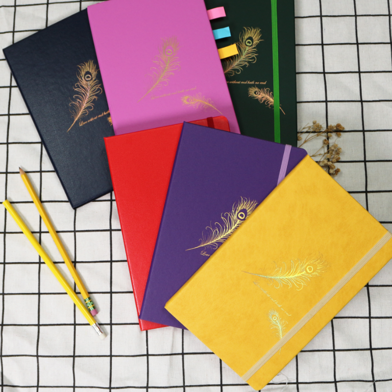 Colored Leatherette Paper Case Bound Journal | EVARICH INTERNATIONAL ...